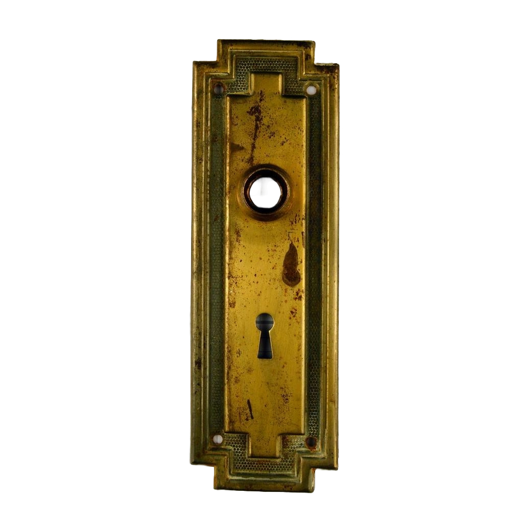 Clinton Lock Iowa Face Plate » Antique Hardware